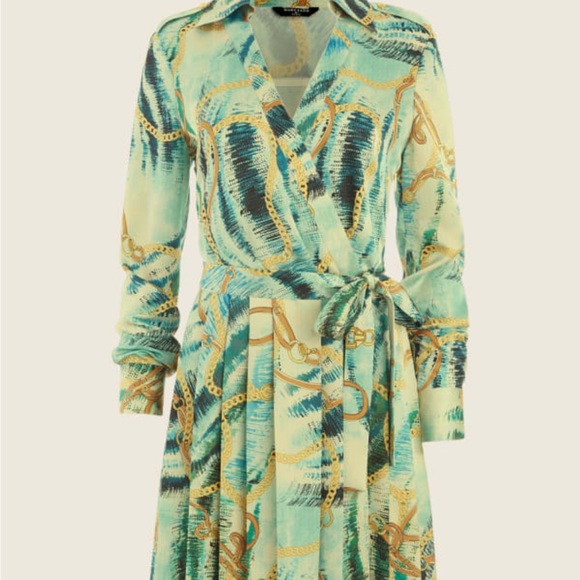 Marciano by Guess | Dresses | Nwt Marciano By Guess Blue Chain Reaction ...